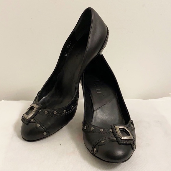 Dior | Shoes | Authentic Vintage Dior Black Heels | Poshmark